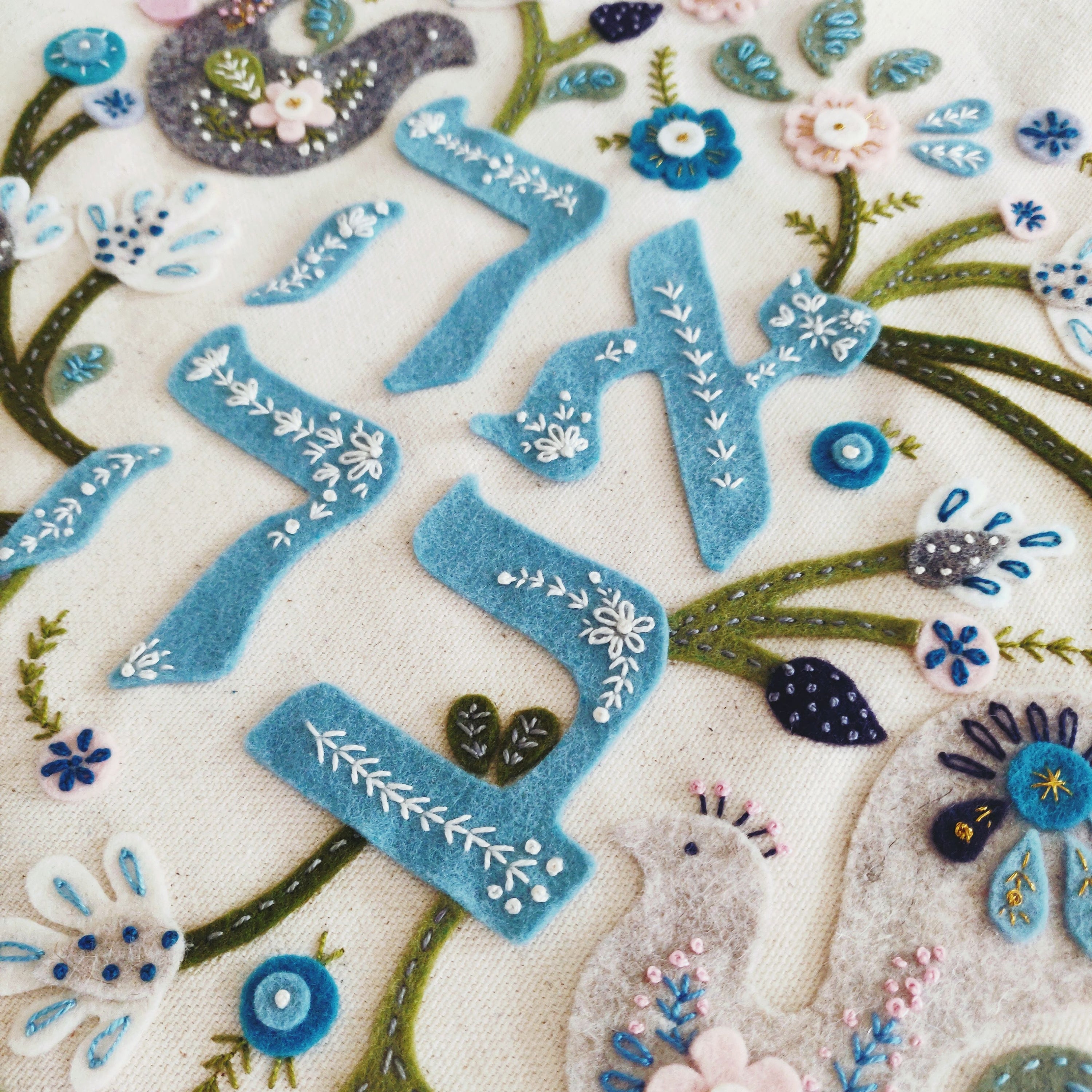 Felt and Embroidery Art – eleyori.art